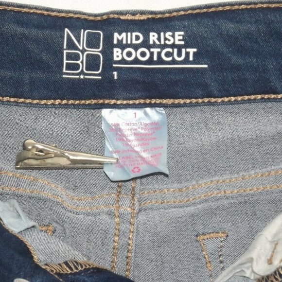 NOBO | Jeans | Nobo Mid Rise Bootcut Jeans Womens Size Blue 5pocket ...